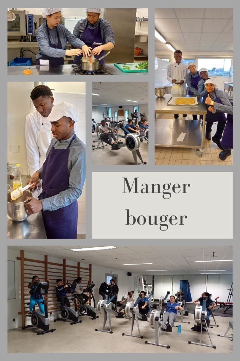 Projet Manger Bouger - Lycée Hôtelier La Closerie | Saint Quay Portrieux